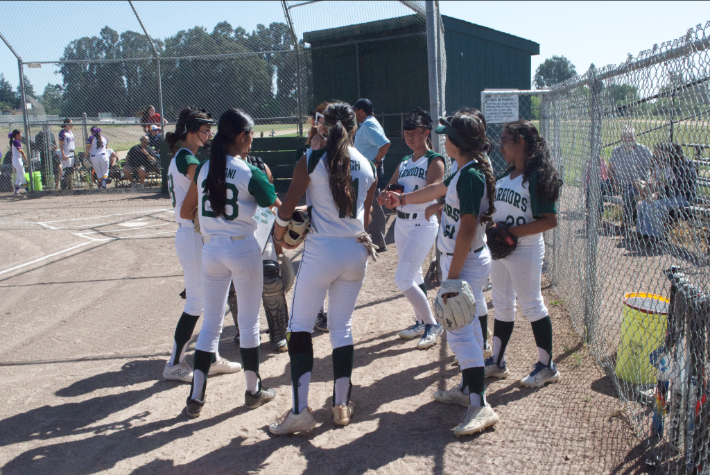 MSJ Softball fights through final home game - The Smoke Signal